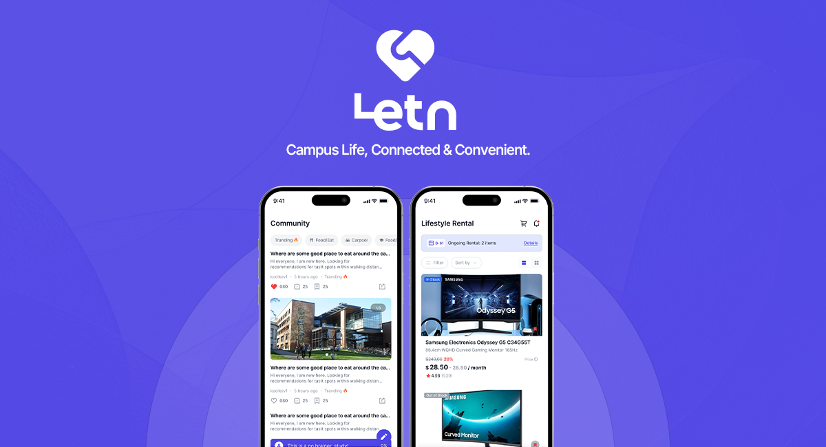 Letn | All Your Campus Needs, In One App.